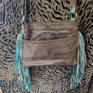 Bags | Broken Barrier Leather Purse | Poshmark
